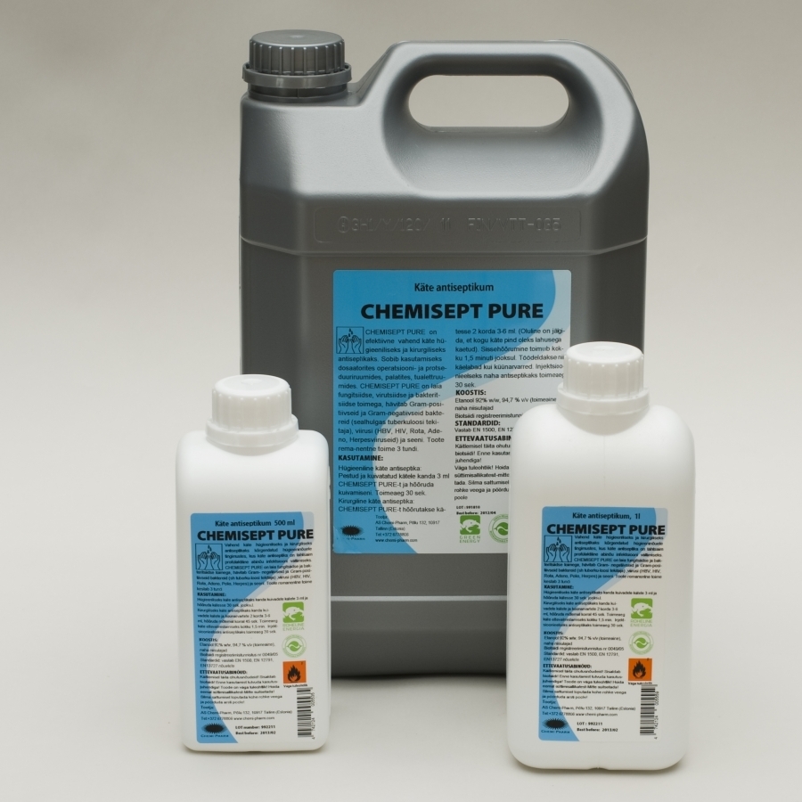 CHEMISEPT PURE 100ml ar smidzinātāju